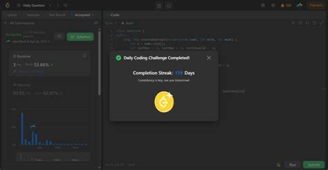 leetcodedailychallenge leetcode codingchallenge problemsolving