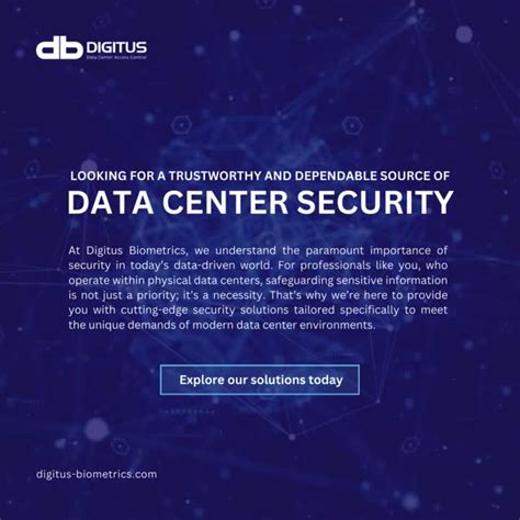 Lee Restich On Linkedin Datacentersecurity Biometrics Itsecurity Cybersecurity Dataprotection