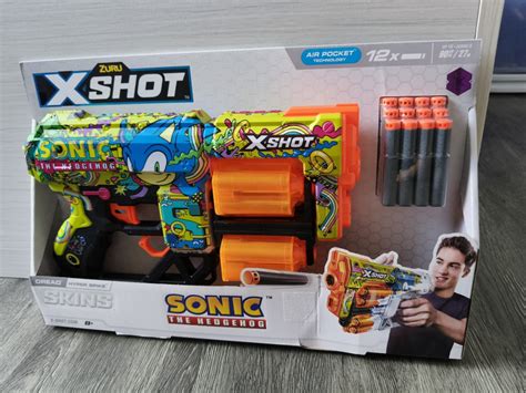 Zuru Xshot Sonic The Hedgehog Hobbies And Toys Toys And Games On Carousell