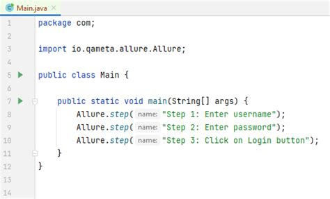 Reformat Allure Steps Intellij Ides Plugin Marketplace