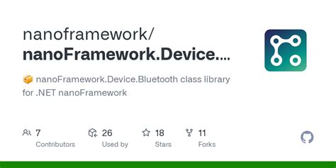 Github Nanoframeworknanoframeworkdevicebluetooth Nanoframeworkdevicebluetooth Class
