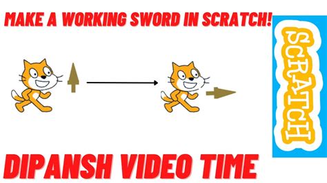 Make A Working Sword Effect In Scratch⚔ Scratch Tutorials Dipasnh Video Time Youtube