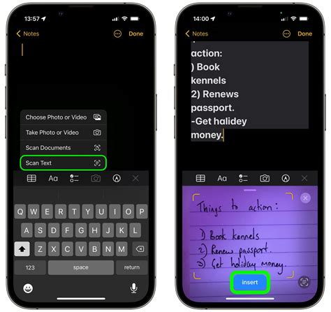 Scan Printed And Handwritten Notes In IPhone S Notes App MacRumors