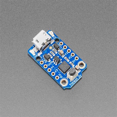 Adafruit Trinket Mini Microcontroller 3 3v Logic Microusb [ada 1500] 디바이스마트