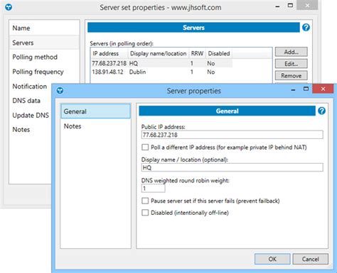 Screen Shots Simple Failover