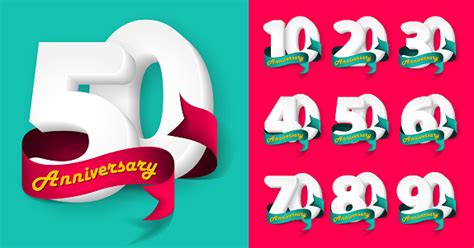 주년 기념 엠 블 럼의 설정 기념일 템플릿 디자인 웹 게임에 대 한 크리에이 티브 포스터 소책자 전단지 전단지 잡지 초대 카드