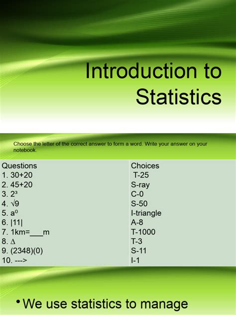 Grade 7 Module 1 3 Pdf Histogram Pie Chart