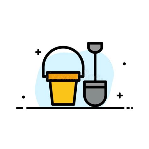 Web Business Flat Line Filled Icon Vector Banner Template Stock Vector Illustration Of 148618175