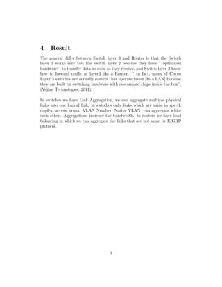 Router Vs Switch Layer3 PDF Computer Networking Computing