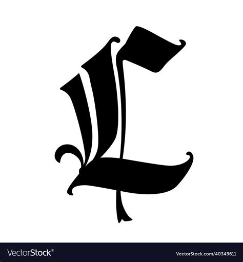 Gothic Letter L