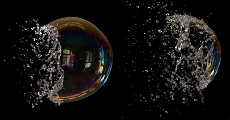 Check Out This Detailed Soap Bubble Popping Houdini Simulation