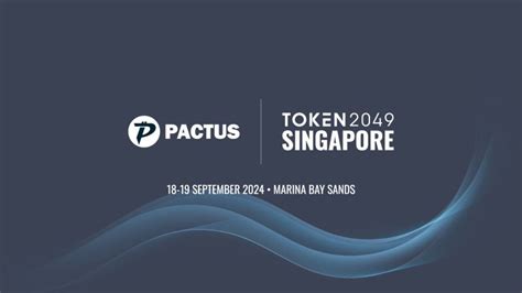Pactus Blockchain On Linkedin 🌟 Exciting News Pactus Is Heading To Token2049 As A Silver…
