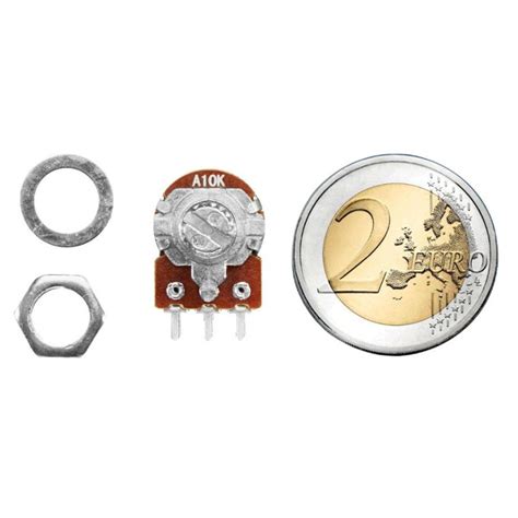 Double Logarithmic Potentiometer 10k Switch