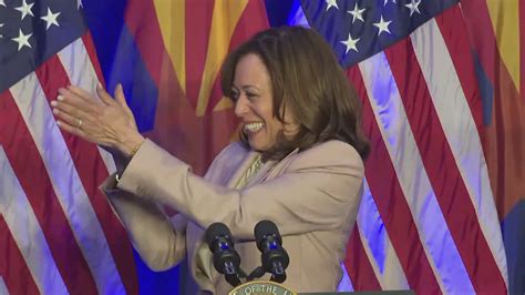 Vp Harris Visits Arizona After State Supreme Court Oks Near Total