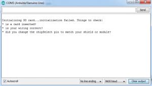 Arduino And SD Card Interfacing Example
