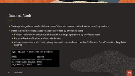 Autonomous Database Security Features Ppt