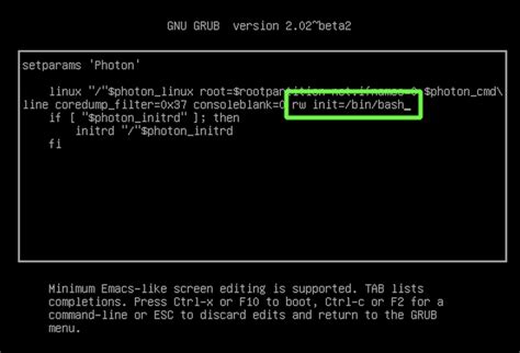 Resetting Root Password For A Vmware Cloud Director Cell Photonos