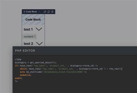 Acf Repeater Fields As Accordions In Breakdance Almost Inevitable Tutorials