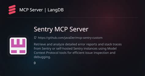 Sentry Mcp Server Langdb
