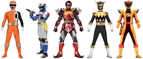 Gokai Change / Legendary Ranger Mode Extra Sixths by mbadidoy95 on DeviantArt