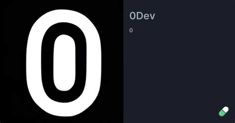 0dev 0 pump