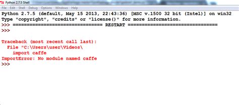 Import Caffe ImportError No Module Named Caffe Issue 777