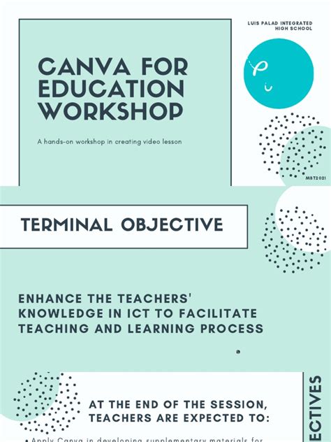 Enhancing Teachers Knowledge In Creating Video Lessons Using Canva For Supplementary