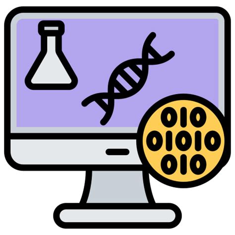 Computational Biology Generic Color Lineal Color Icon