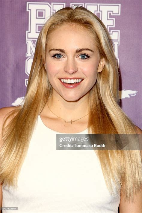 Actress Lindsey Sporrer Attends The Premiere Of Lionsgates Blue