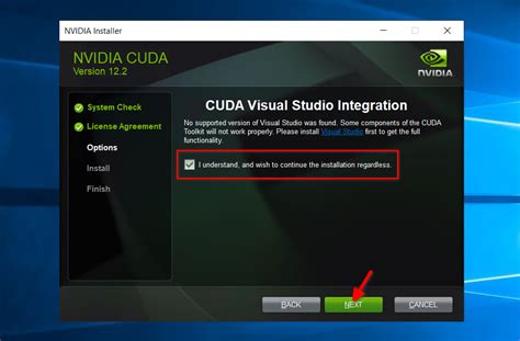 install cuda® toolkit in windows