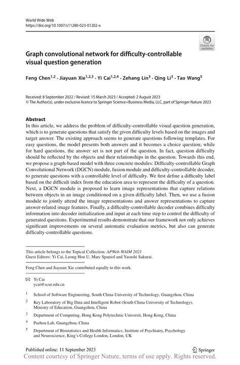 Graph Convolutional Network For Difficulty Controllable Visual Question