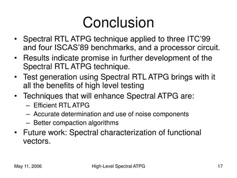 Ppt High Level Test Generation For Gate Level Fault Coverage Powerpoint Presentation Id7047364