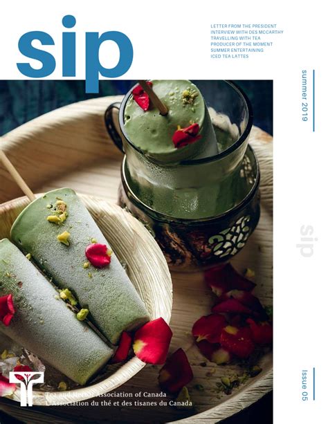 Sip Issue 05 Tea And Herbal Association Of Canada