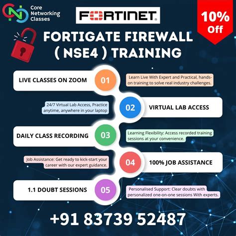 📌fortigate Online Training Covers Essential Topics Like Firewall