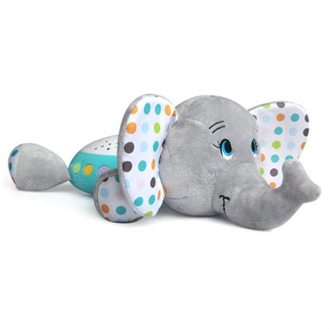 Детский музыкальный ночник проектор на батарейках Слон Детские