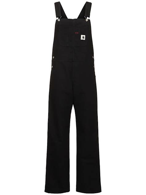 Bib Straight Canvas Overalls Carhartt Wip Women Luisaviaroma