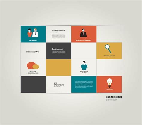 인포그래픽 플랫 바 간단하게 편집 가능한 시트 다이어그램 프리미엄 벡터