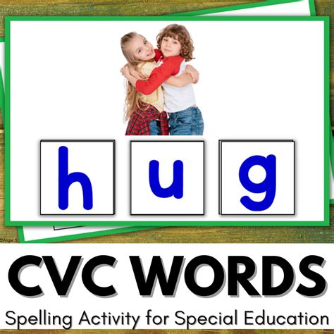 Spelling Cvc Words With Pictures Spelling Word Practice Set 2 Made