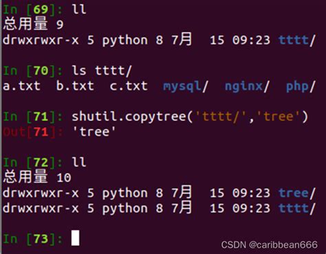 Python中shutil模块的用法 高级文件操作模块 Csdn博客