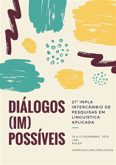 Inpla 2018 Diálogos Im Possíveis By Simone V Resende Lael Pucsp Medium