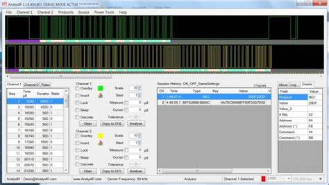Simple Infrared PWM On Arduino Part 3 Hex IR Signals Dangerous Prototypes