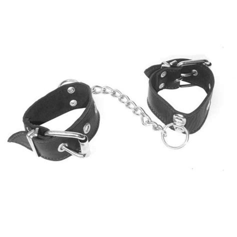 Esposas De Piel Con Cadena Sensations Sex Shop