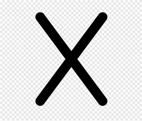 곱셈 기호 기호 X 표시 기호 기타 각도 Png Pngegg
