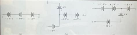 Solved Combine The Series Voltage Sources In Fig Chegg Com