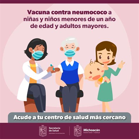 Salud Continúa Vacunación Contra Neumococo En Michoacán Ssm