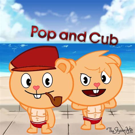 [htf Redesign] Pop N Cub In Their Rc Speedo By Toshiojiro On Deviantart