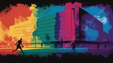 스포츠 농구 코트 배경 모션 농구장 농구 배경 일러스트 및 사진 무료 다운로드 Pngtree