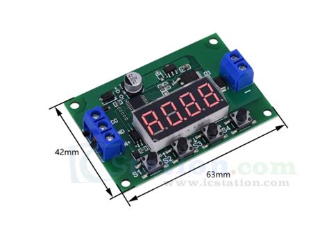 DC V V Multi Function Trigger Cycle Timer MOS Delay Controller Module