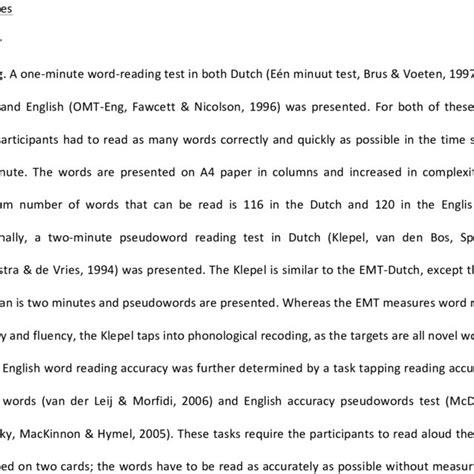Orthographic Processing Download Scientific Diagram