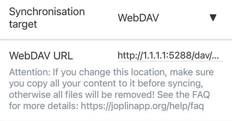 Webdav Sync Is Broken On Ios175 Support Joplin Forum